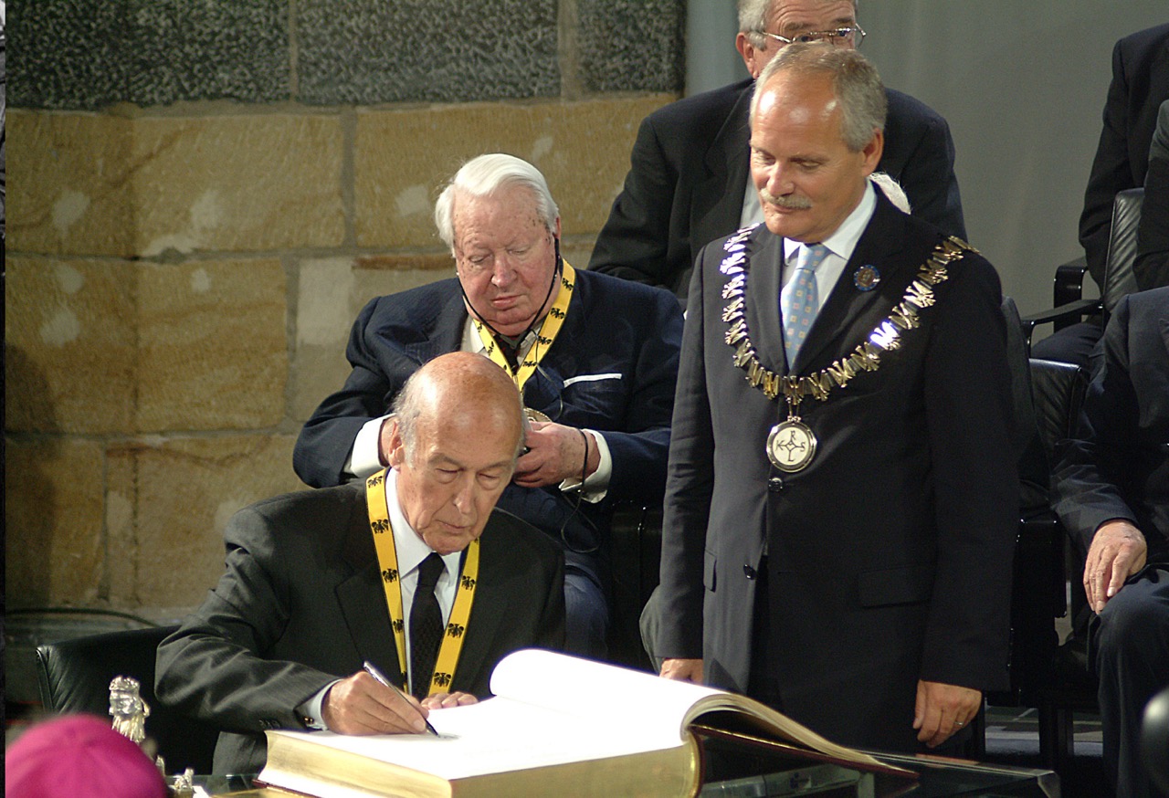 Valéry Giscard d´Estaing - Der Internationale Karlspreis zu Aachen